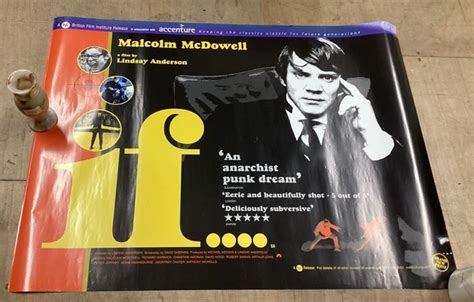 If Film Malcolm Mcdowell David Wood Christine Noonan Movie Poster
