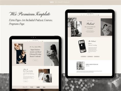Wix Theme Wix Website Template Wix Coach Wix Template Wix Layout