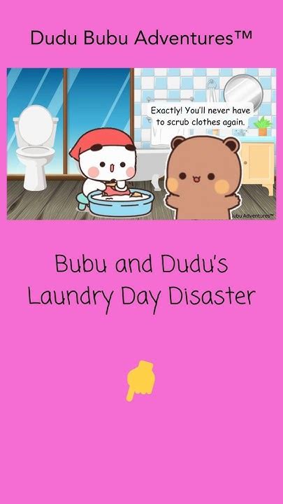 Laundry Gone Wrong 🐻🐼 Shorts Bubu Dudu Bubududuvideos Cute Youtube