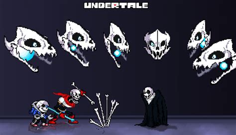 Vs Gaster Jus Sprites By Azurbreak On Deviantart