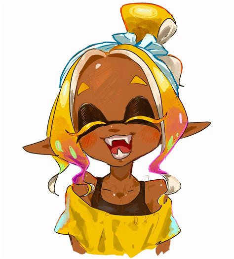 Frye Splatoon And 1 More Drawn By Cairngorm999 Danbooru