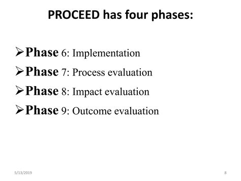 Preced Proceed Model Pptx