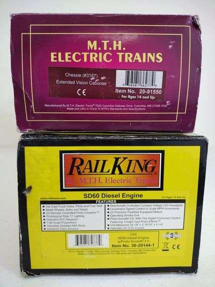 Mth Rail King 8701 Csx Sd60 Diesel Engine W Proto Sounds 30 30 20144