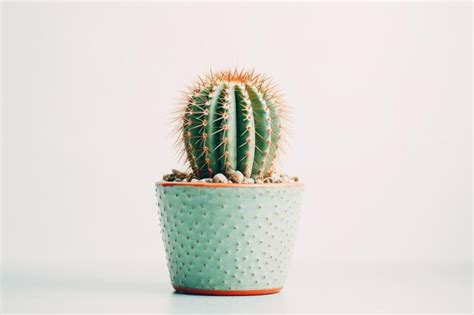 Premium Photo Cactus Plant On Light Gray Background