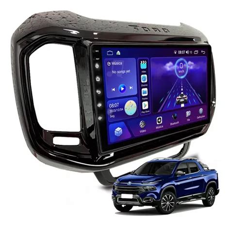 Central Multimidia Genko 9 Polegadas Fiat Toro Carplay Gps Parcelamento Sem Juros