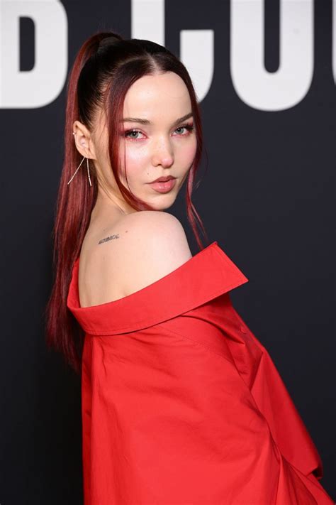 Dove Cameron At Valentino Haute Couture Ss23 Fashion Show In Paris 01