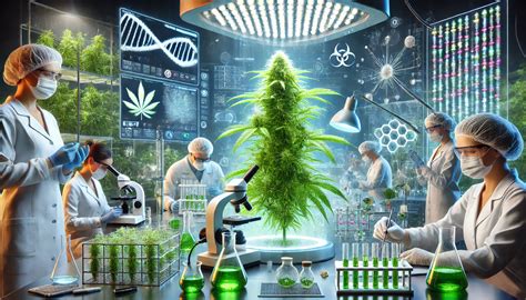 Biotech Breakthroughs Genetic Engineering In Cannabis Strain