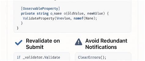 🧼 Elegant Wpf Validation With Fluentvalidation And Communitytoolkitmvvm Dev Community