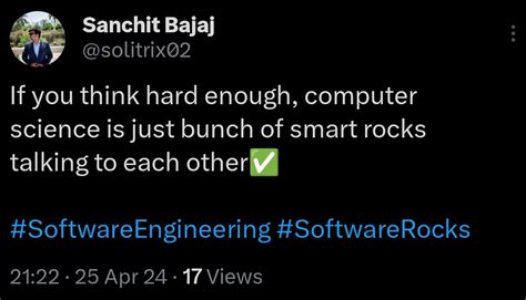 Sanchit Bajaj On Linkedin Silicon Computers Power Rocks