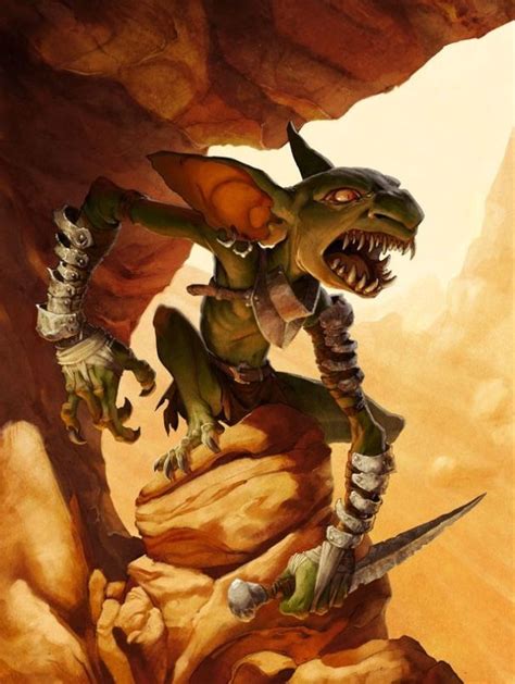 Pin By Gerardo Abraham García Cámara On Awesome Goblin Art Fantasy Monster Goblin