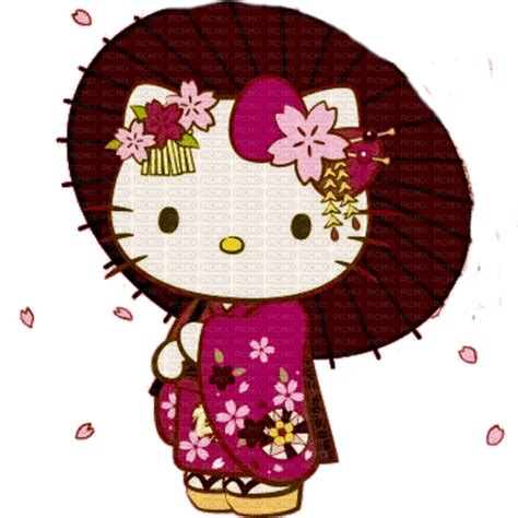 Hello Kitty Geisha Free Png Picmix