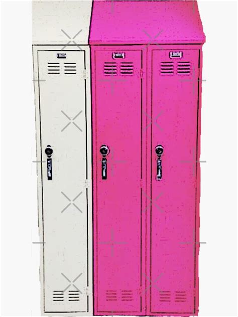 Sharpays Locker Sticker For Sale By Katiabattistoni Redbubble