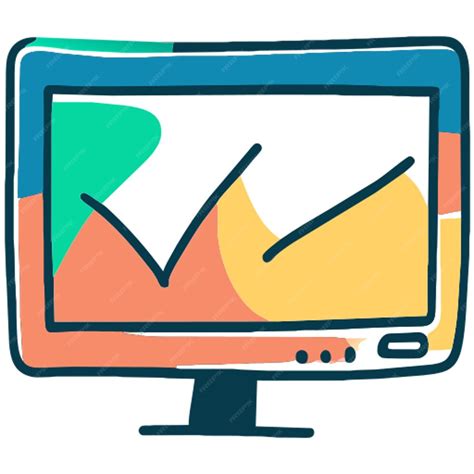 Premium Vector Color Photo Of A Complex Chart Displayed On A Highresolution Screen The Chart