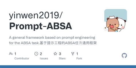 GitHub Yinwen Prompt ABSA A General Framework Based On Prompt Engineering For The ABSA