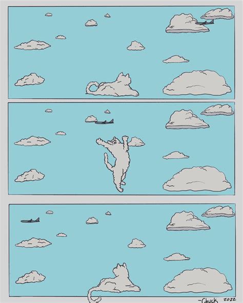Cloud Kitty [oc] R Funny