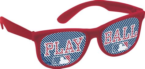 Mlb Baseball Printed Glasses 10 Pk Party City