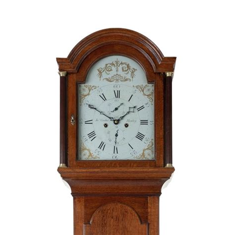 James Coster Of Henley Oak Longcase Clock