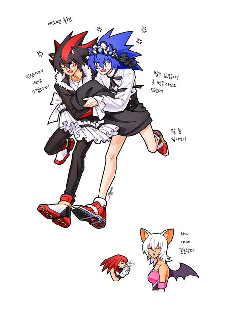 Sloth G Ya Knuckles The Echidna Rouge The Bat Shadow The Hedgehog
