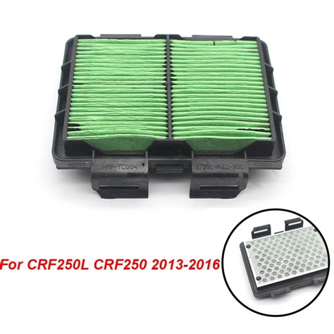Motorcycle Air Intake Filter Cleaner Motorbike Engine Air Filter Element For Honda Crf250l Crf