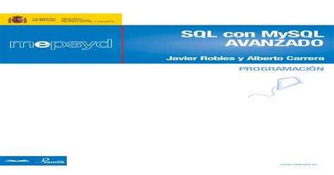 sql con my sql descargas pntic mec esdescargas pntic mec es mentor