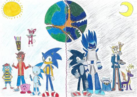 Sonic Crossover Unleashed By Jptherobothedgehog On Deviantart