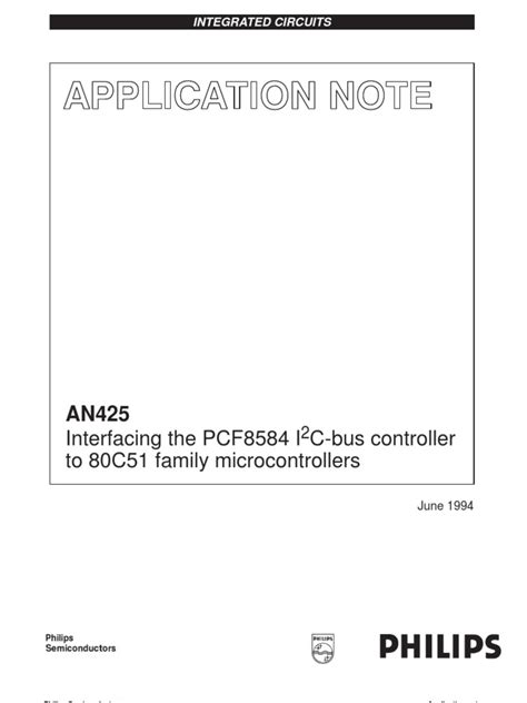 8051 I2c Pdf Microcontroller Subroutine
