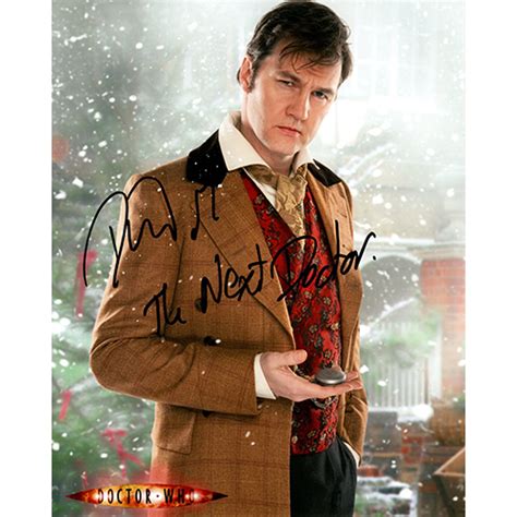 David Morrissey Autographed 8x10 Photo Doctor Who