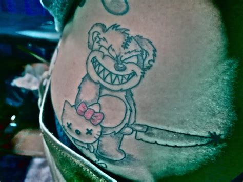Dark Evil Teddy Bear Tattoo Designs Symbolism And Stunning Tattoo Art