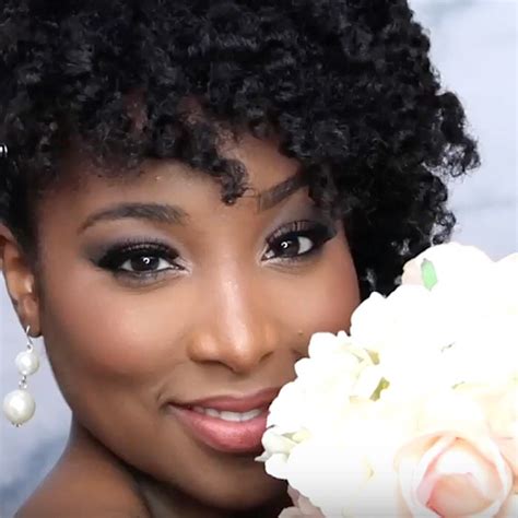 20 Natural Hair Updos To Slay Your Wedding Day Od9jastyles