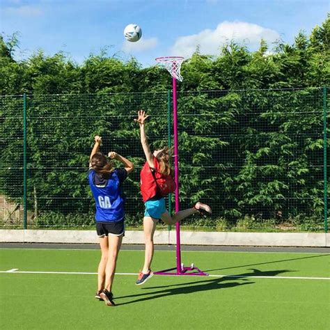 Freestanding Netball Post Net World Sports