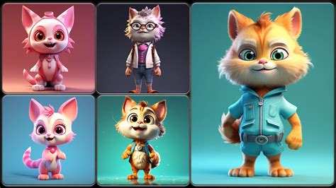 Cat Cartoon Characters