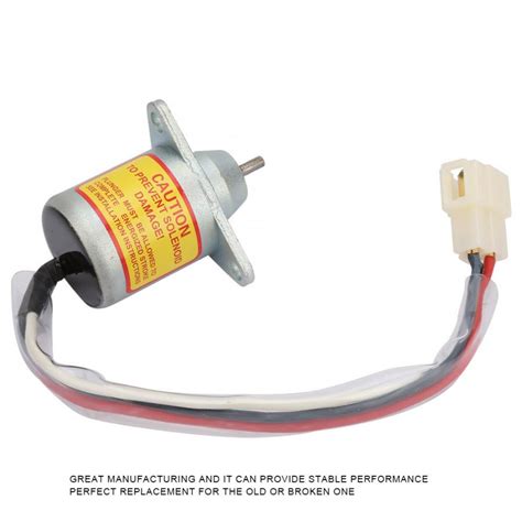 12v Diesel Fuel Engine Shut Off Stop Solenoid Valv Vicedeal