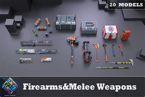 Firearmsandmelee Weapons Low Poly 3d Weapons Unity Asset Store Firearmsandmelee Weapons Low Poly 3d Weapons Unity Asset Store
