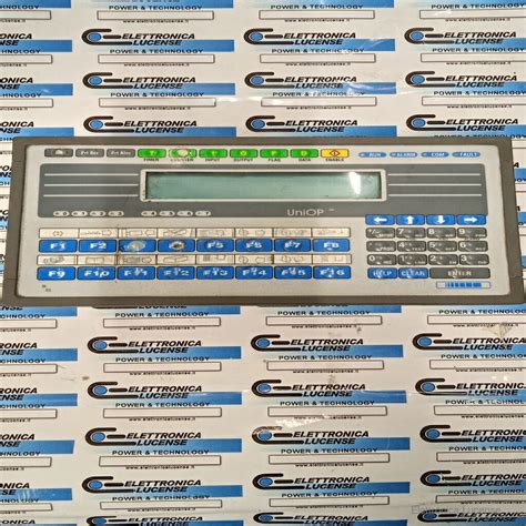 Elettronica Lucense Exor Uniop Mkdr 04 0045 Operator Panel Hmi