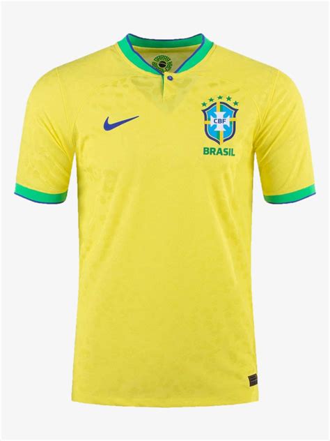 Brazil Home 2022 World Cup Jersey Player Edition