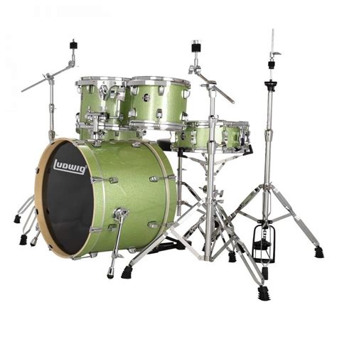 Ludwig Evolution 20 5pc Drum Kit Wcymbals Mint At Gear4music