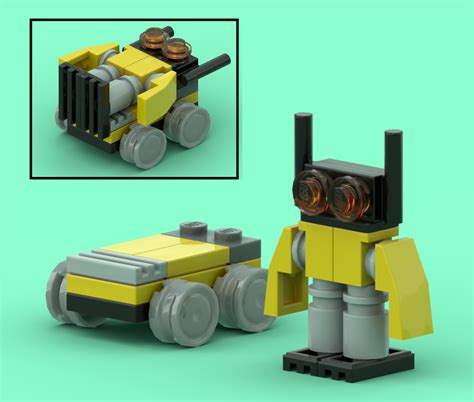 Lego Moc 158679 Mini Robot And Carrier Truck From Lego Creator Set