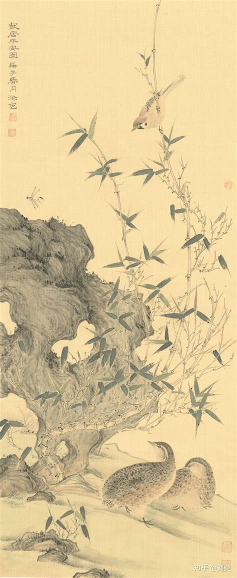 当代画家李进 · 宋元花鸟 清新创新 知乎