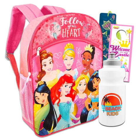 Disney Princess Backpack Set Bundle Of 16 Princess