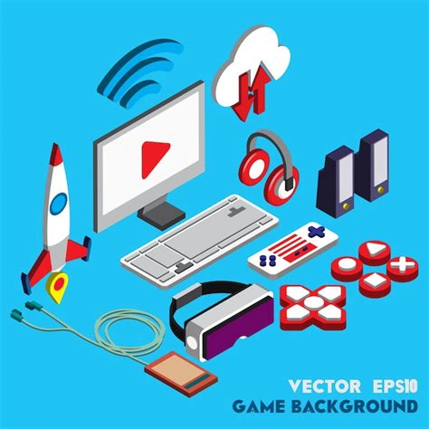 Free Vector Illustration Of Technology Concept In Isometric Graphic