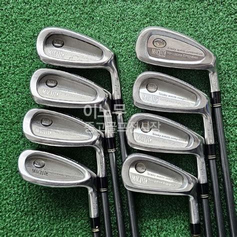 중고 정품 맥그리거 맥텍 Nv 여성용 카본 L 아이언 여성전용클럽 중고골프채판매매입