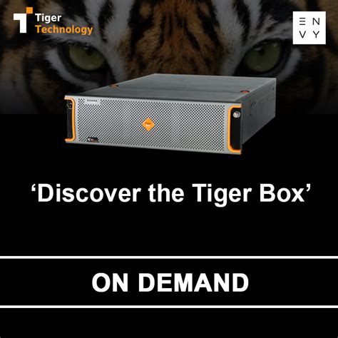 Discover The Tiger Box Guest Speaker Daniel Sassen Cto Envy Post Production