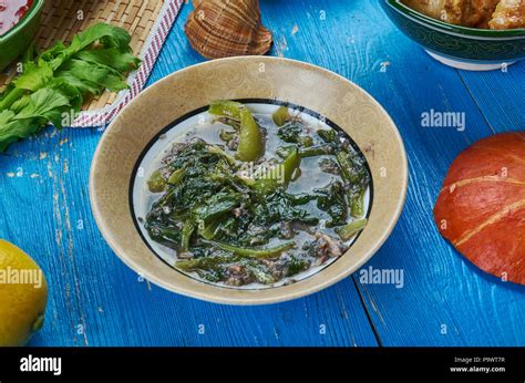 Dal Kosu Xaak Assamese Cuisine South East Asia Traditional Assorted