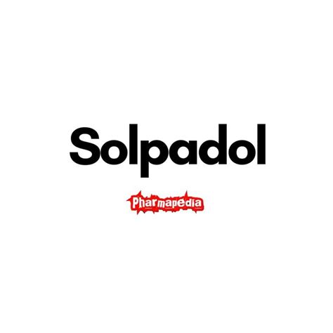 سولبادول أقراص Solpadol Tablets