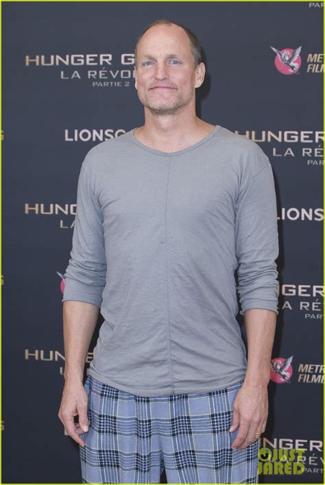 Woody Harrelson Wears His Pajamas To Promote Mockingjay Photo