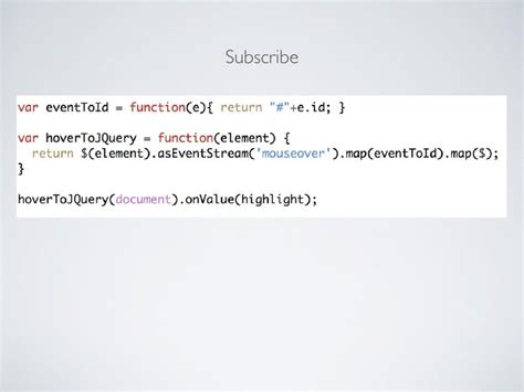 Functional Reactive Programming In Javascript