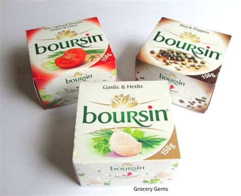 Boursin Cheese Flavors