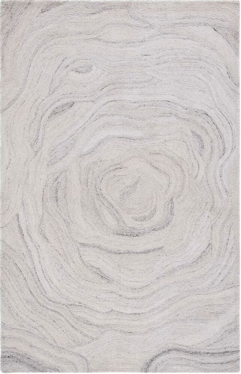 Abstract Hand Tufted Light Grey And Beige 3 X 5 Small Rectangle Rugs By Safavieh 1stopbedrooms