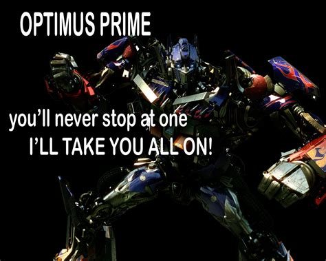 Optimus Prime Quotes