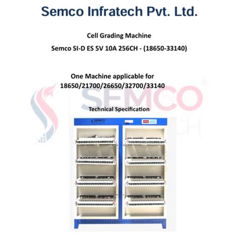 Cell Grading Machine D Energy Saving 5v 10a 256ch 18650 33140 12 V